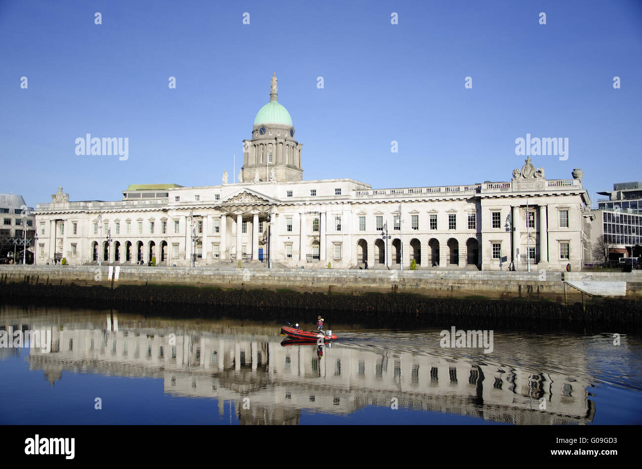 The Custom House, Dublin - Ireland Stock Photo - Alamy