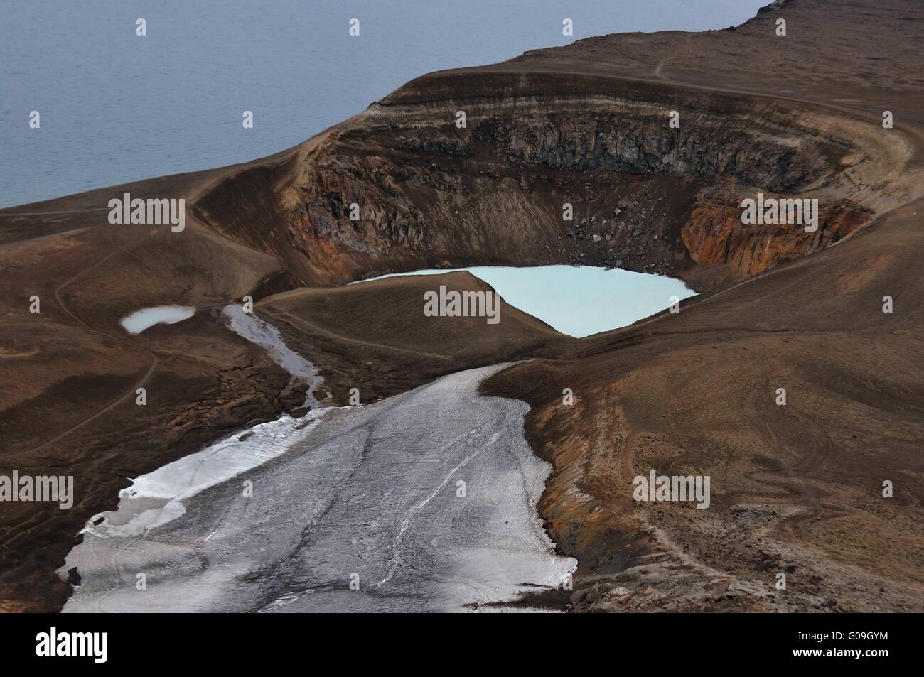 Volcano area, Askja, Iceland Stock Photo - Alamy