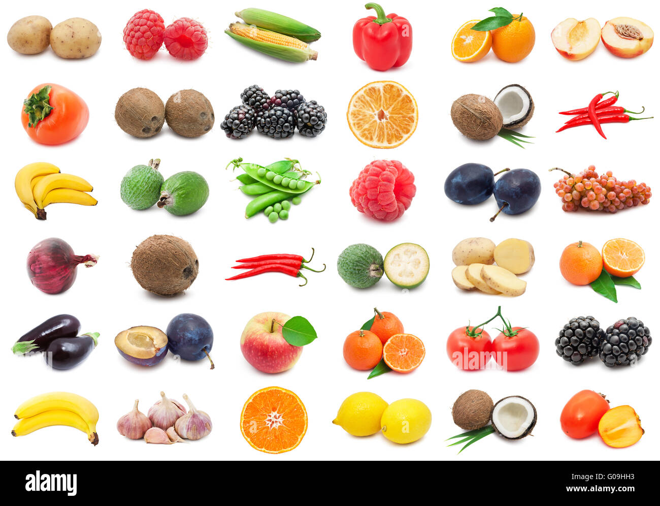Fruits and Vegetables Stock Photo - Alamy