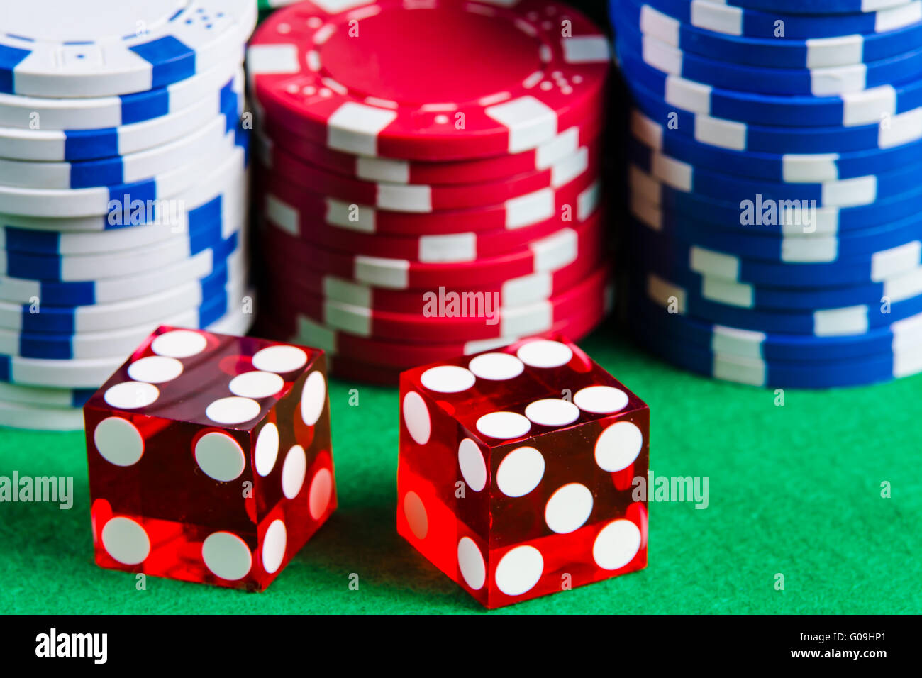 Dices gamble hi-res stock photography and images - Alamy