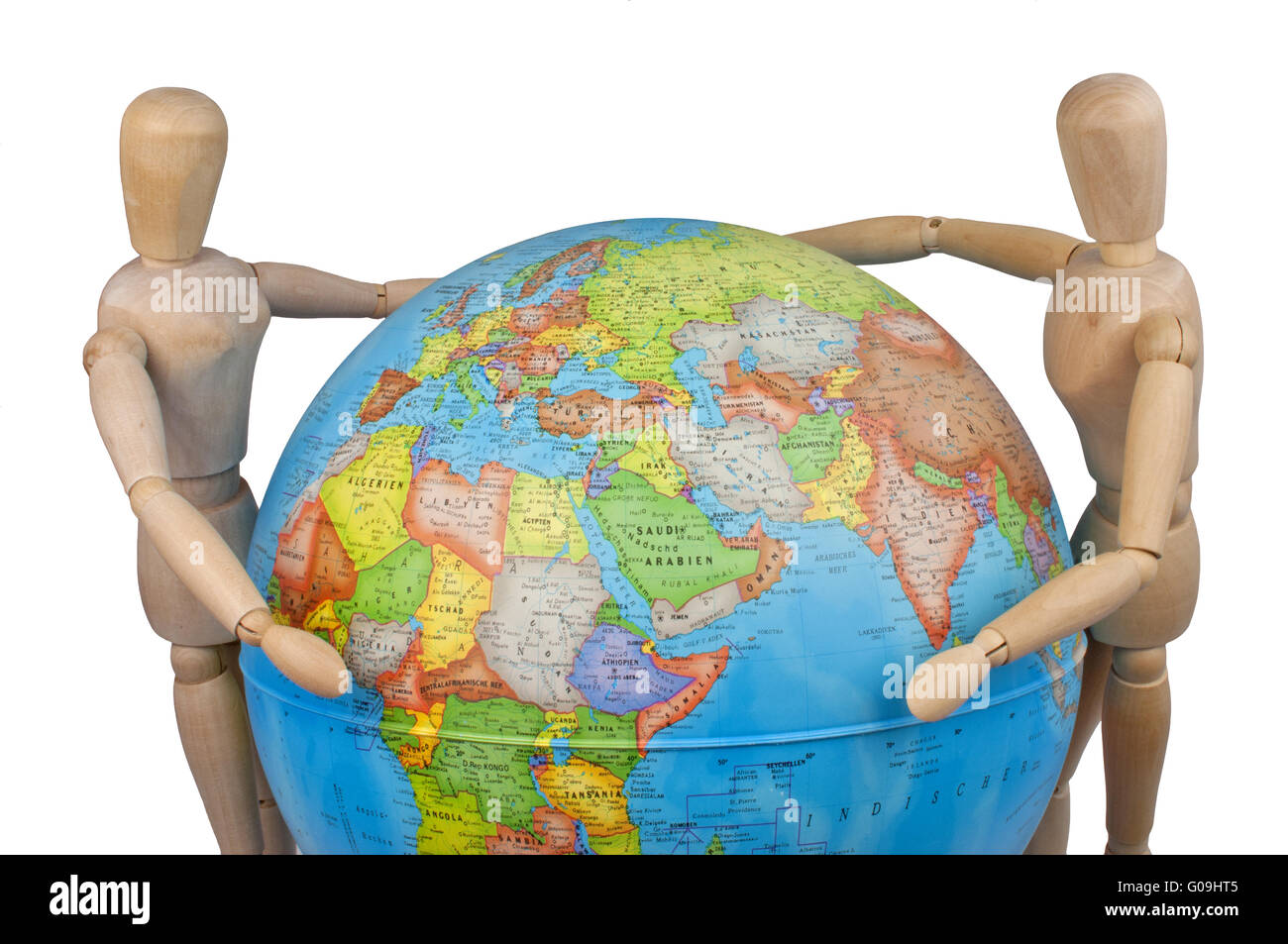 Wooden puppets hi-res stock photography and images - Alamy