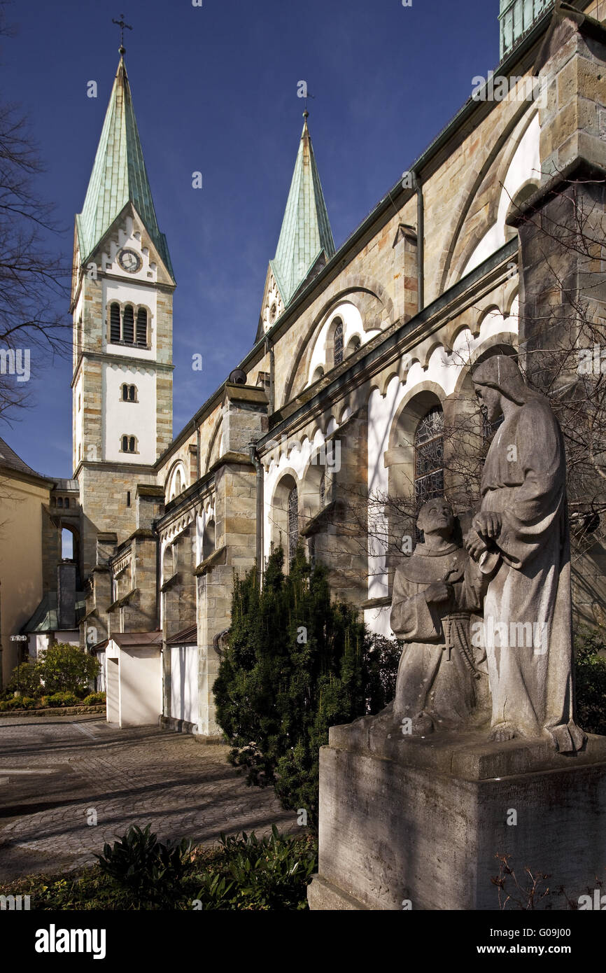 The pilgrimage church of the Visitation in Werl Stock Photo - Alamy
