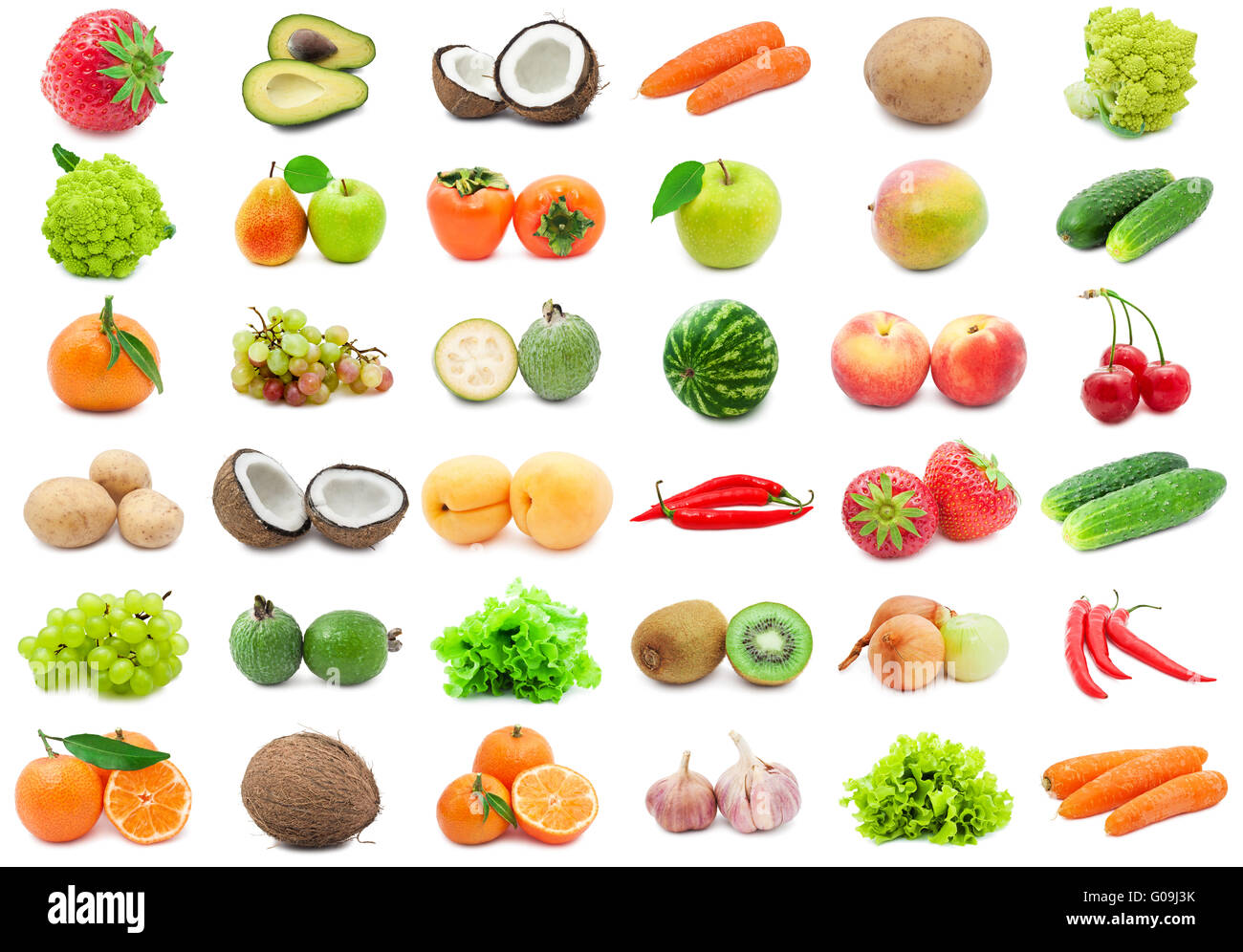 Fruits and Vegetables Stock Photo - Alamy