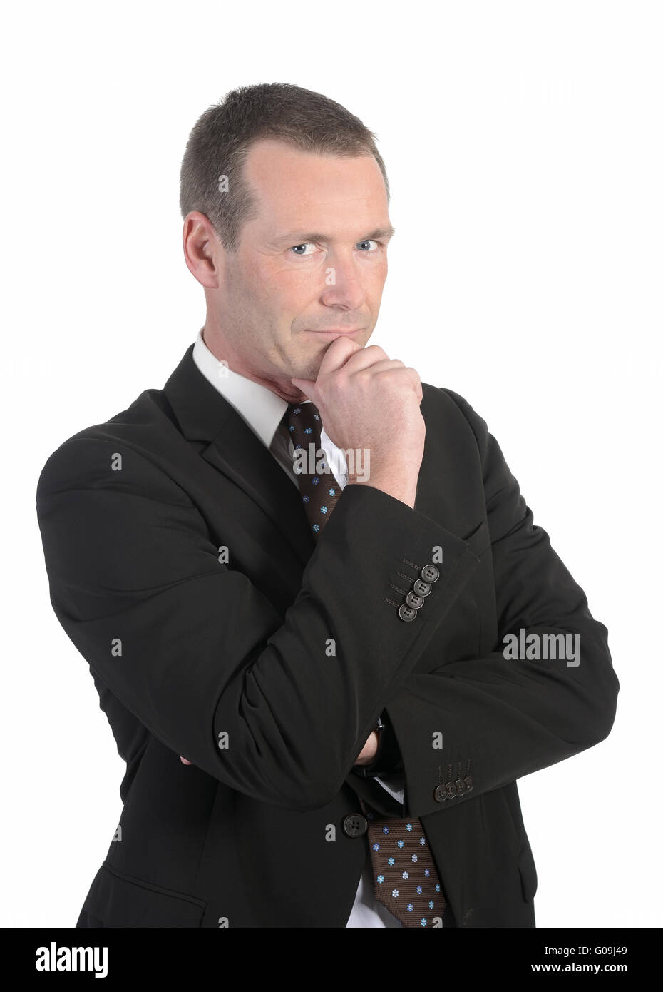 thoughtful businessman Stock Photo - Alamy thoughtful businessman Stock Photo - Alamy