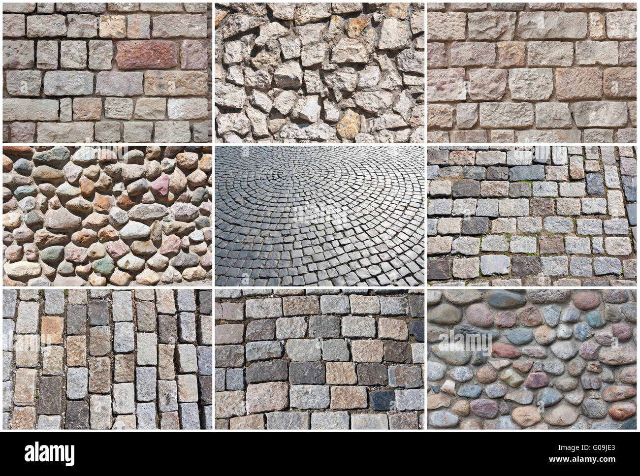 Rough stone path hi-res stock photography and images - Alamy