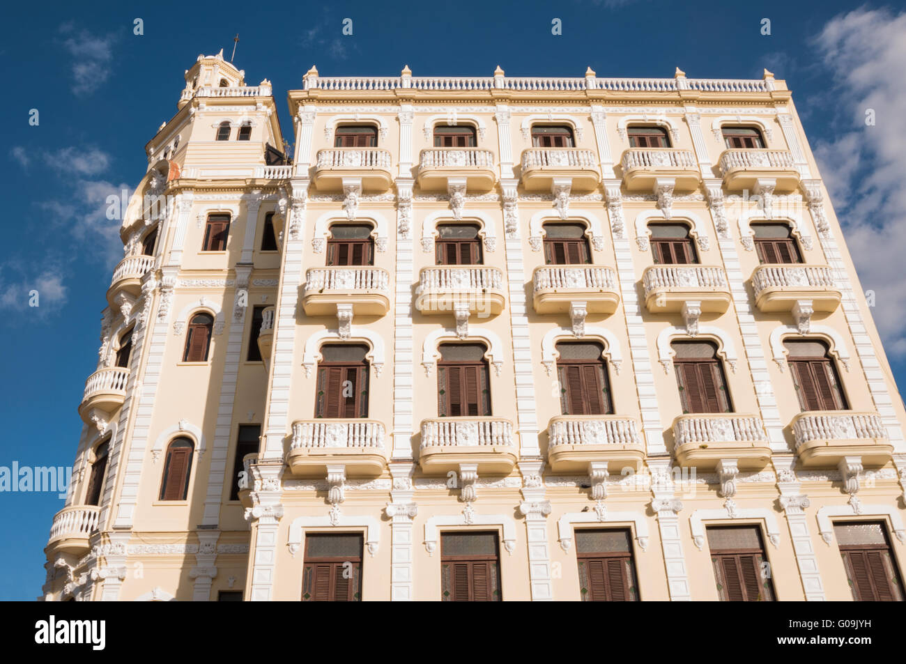 cuba architecture building on havana plaza 2013 Stock Photo - Alamy