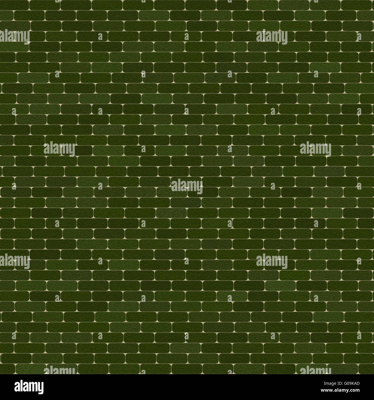 brick wall texture background seamless cgi green Stock Photo - Alamy