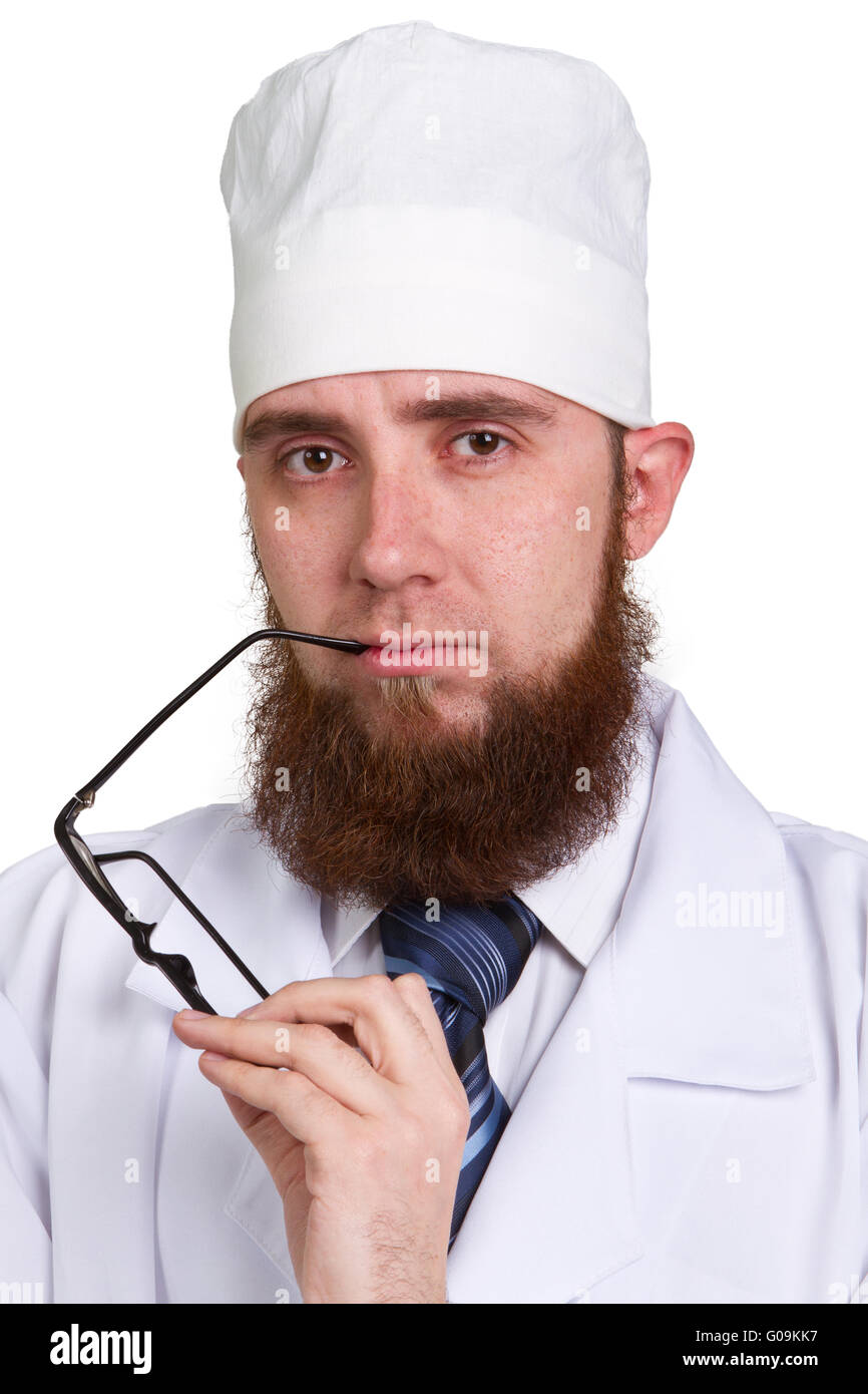 Bearded caucasian male pharmacist hi-res stock photography and images ...