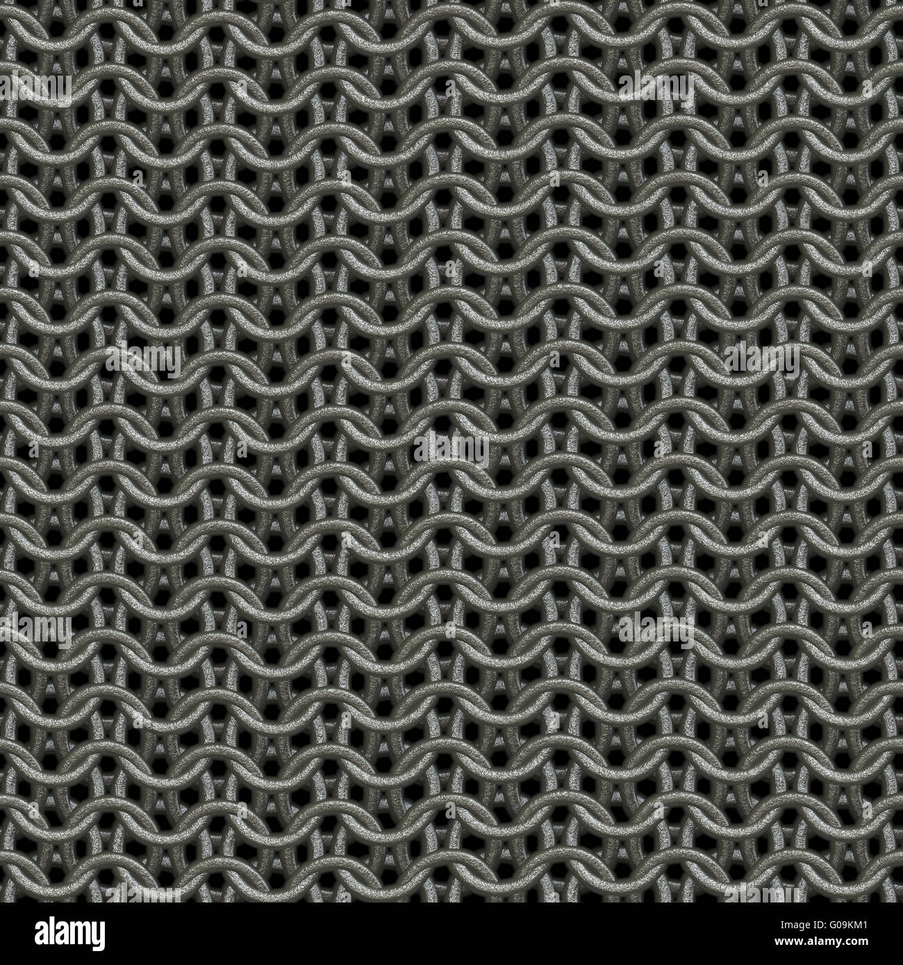 Seamless computer generated chain mail texture close up Stock Photo - Alamy