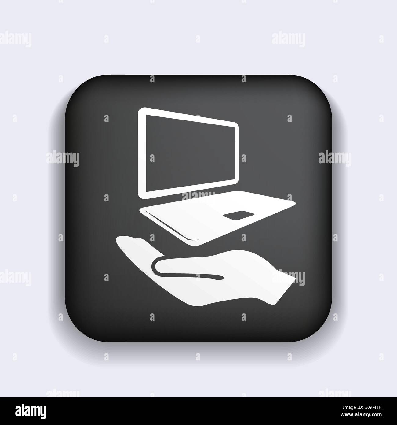 Pictograph of computer Stock Vector Image & Art - Alamy