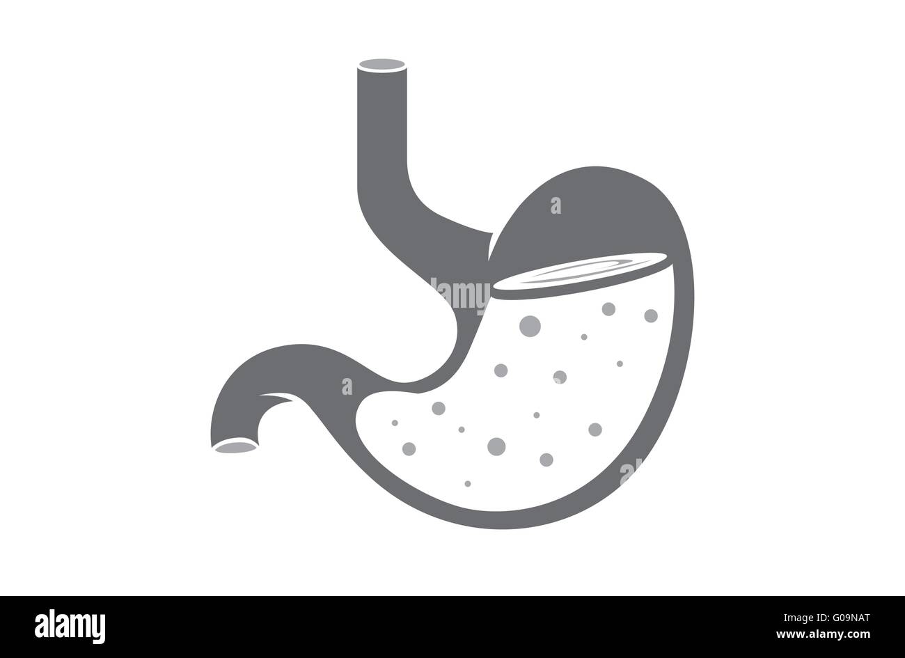 Stomach logo template Stock Vector Image & Art - Alamy