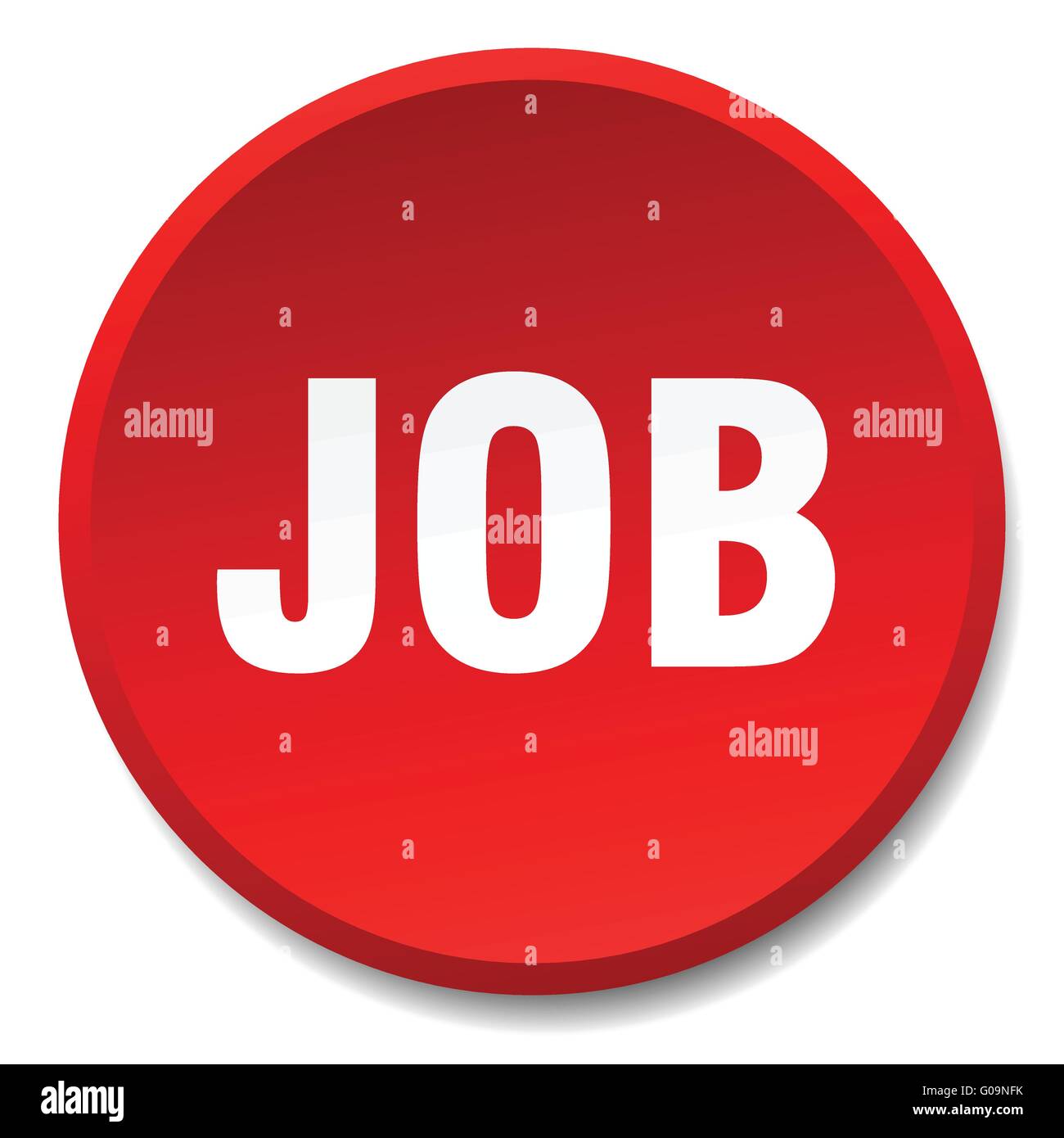 job red round flat isolated push button Stock Vector Image & Art - Alamy