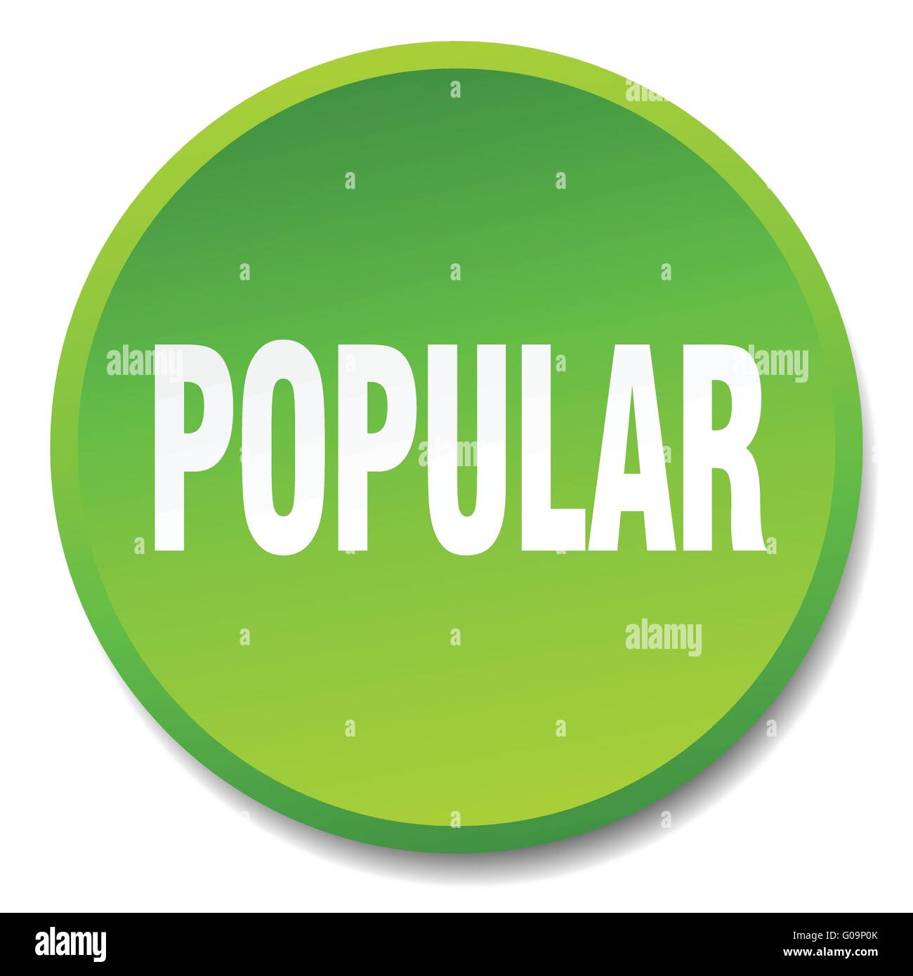 popular green round flat isolated push button Stock Vector Image & Art - Alamy