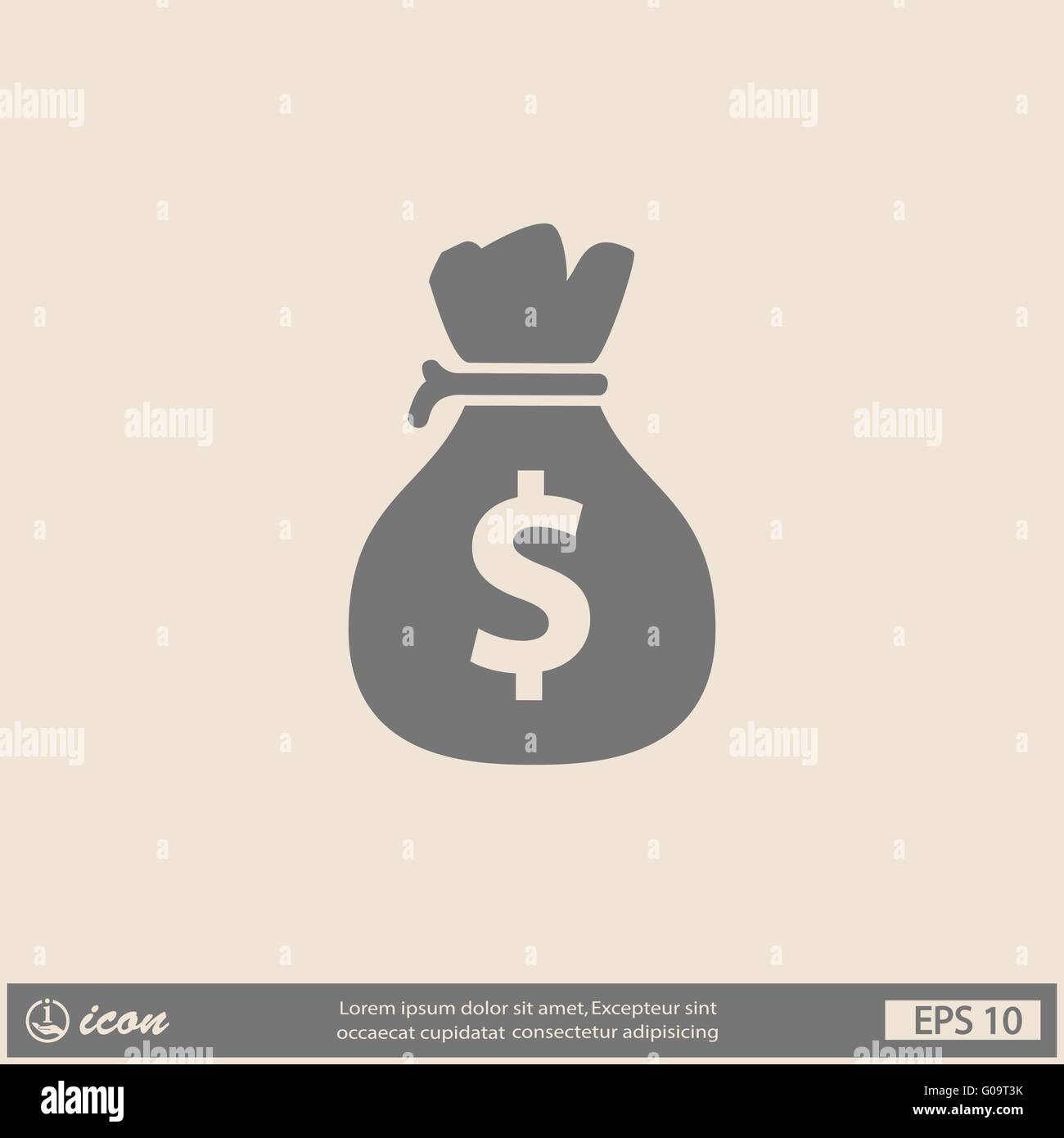 Pictograph of money Stock Vector Image & Art - Alamy