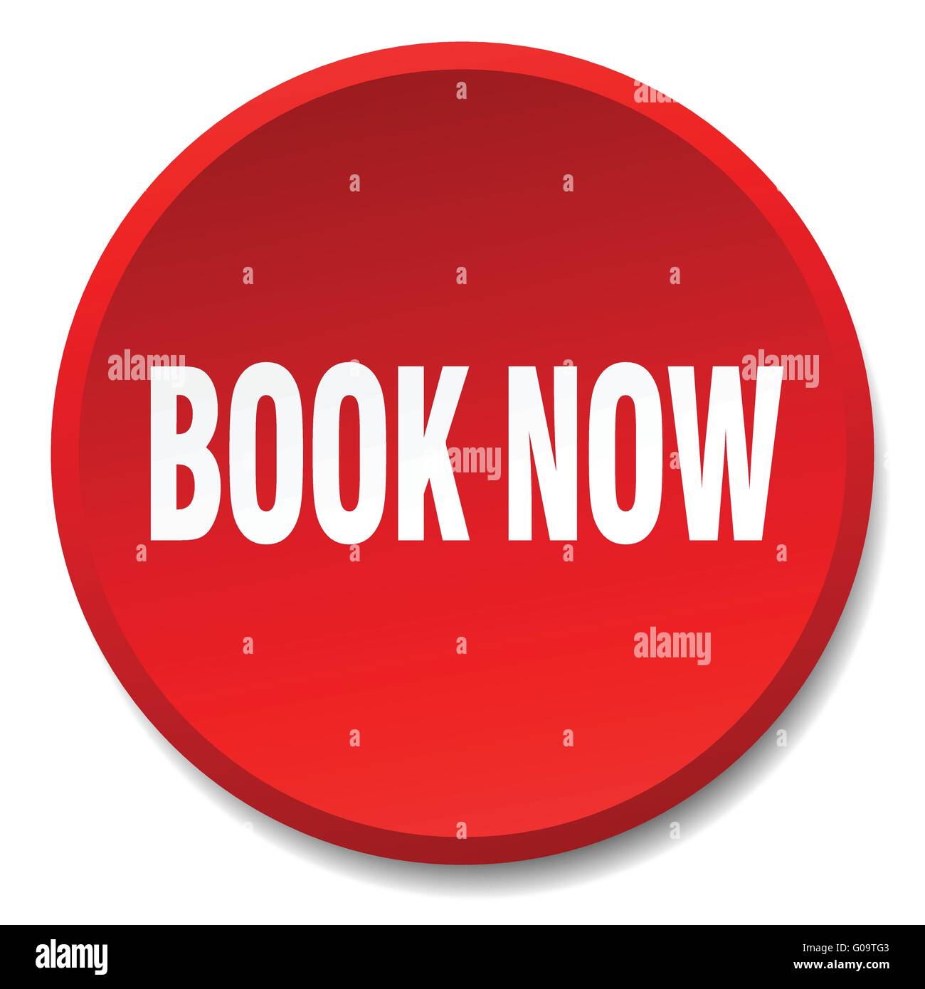 book now red round flat isolated push button Stock Vector Image & Art ...