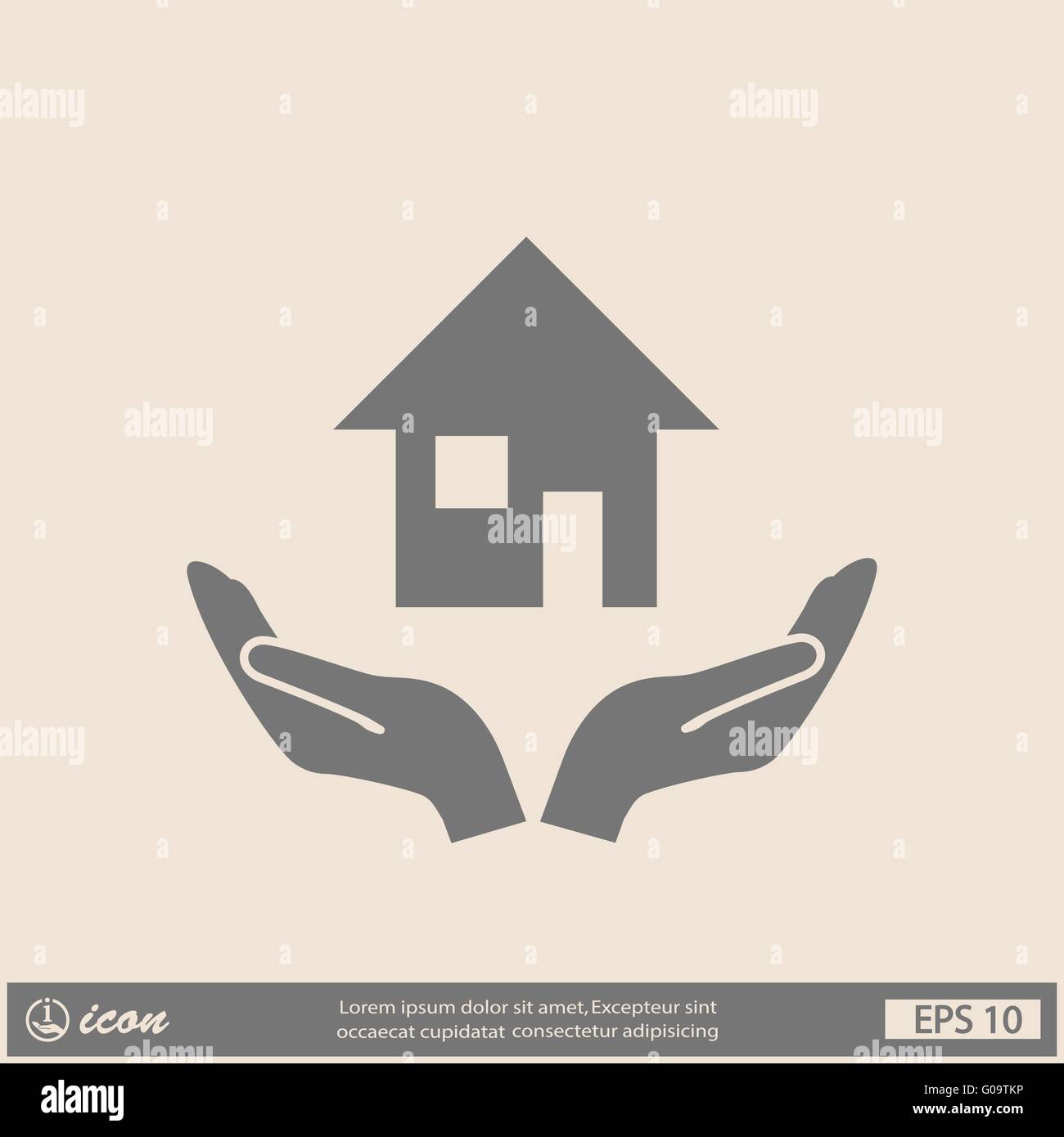 Pictograph of home Stock Vector Image & Art - Alamy