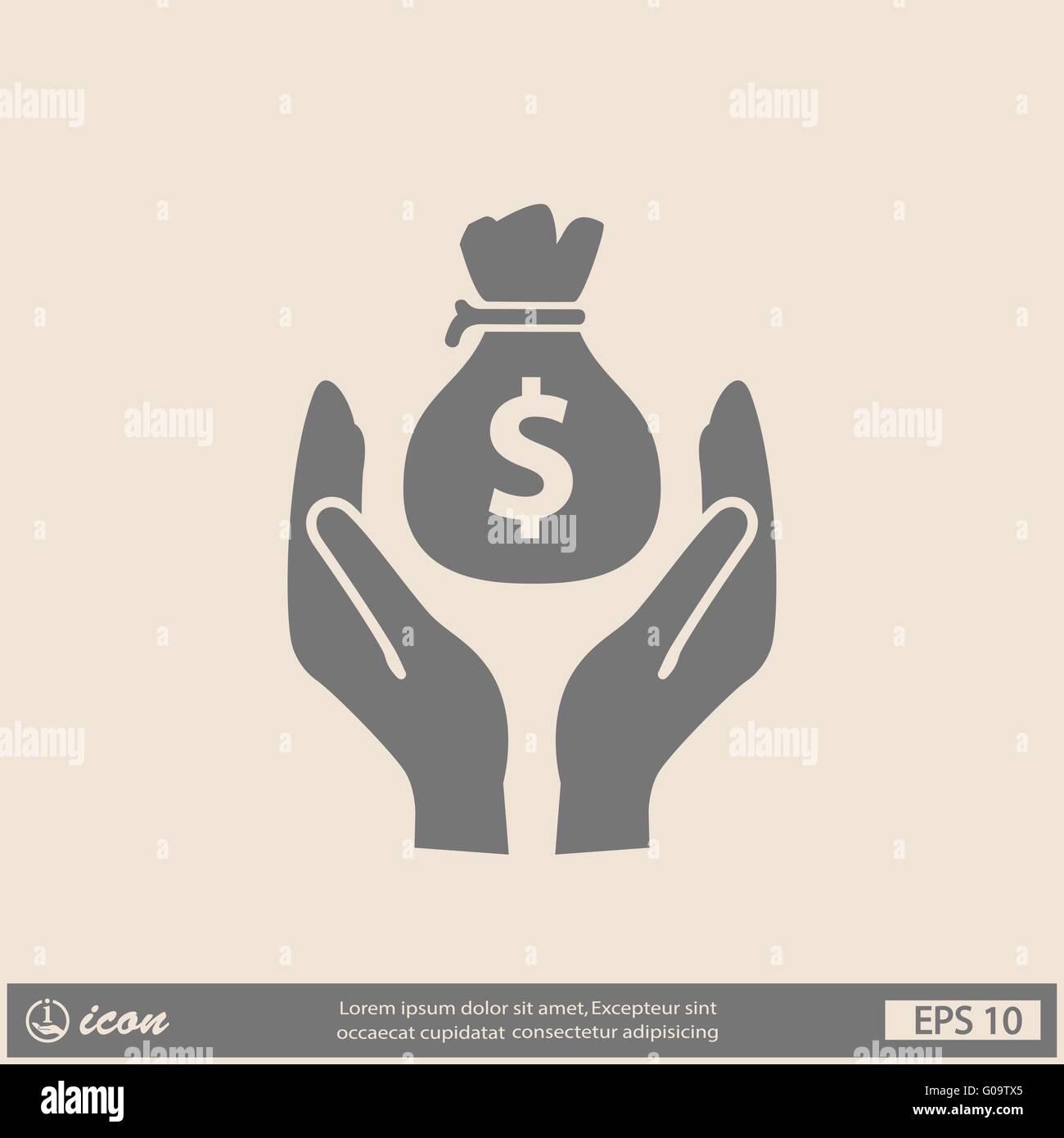 Pictograph of money Stock Vector Image & Art - Alamy