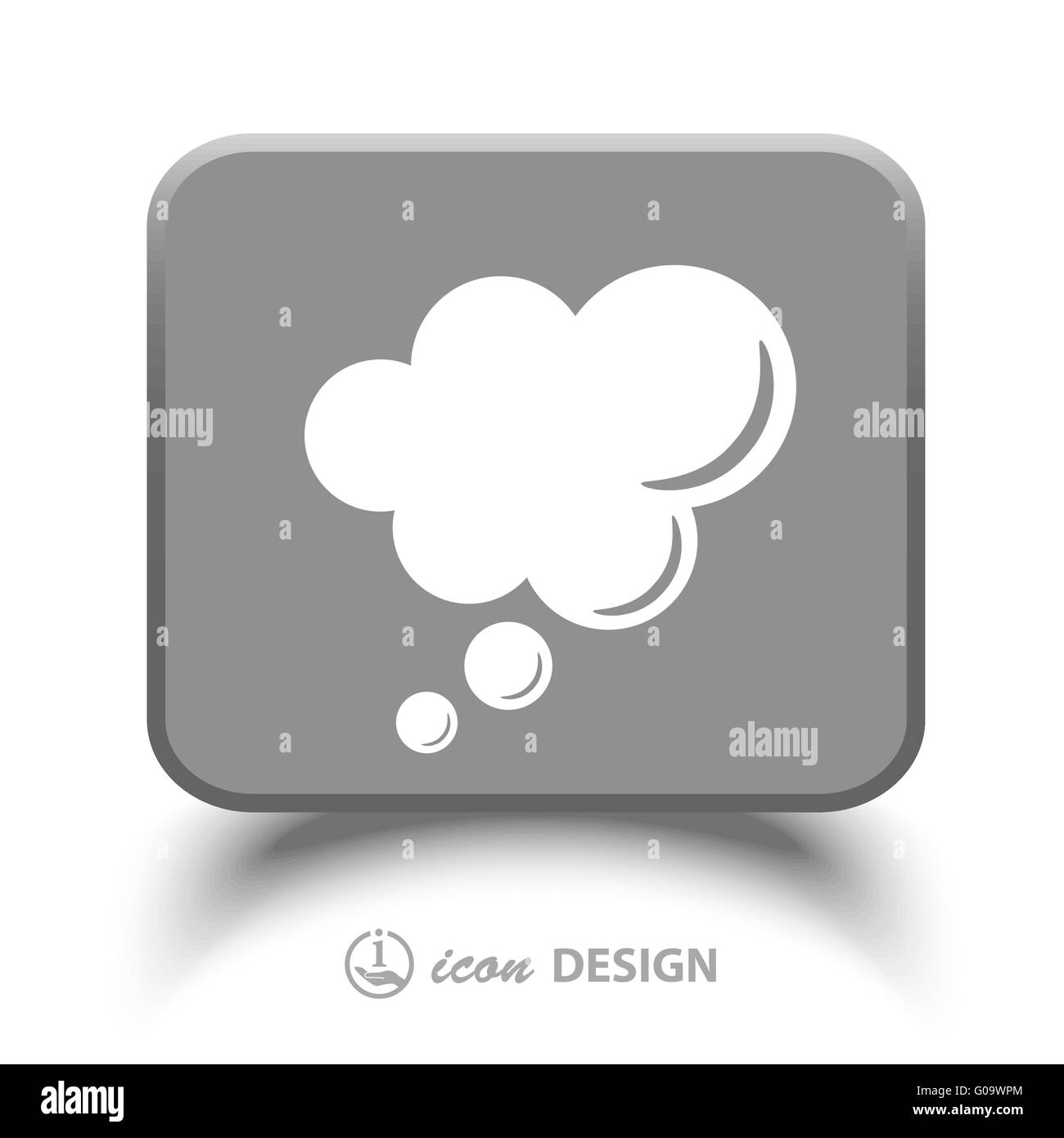 bubble speech icon Stock Vector Image & Art - Alamy