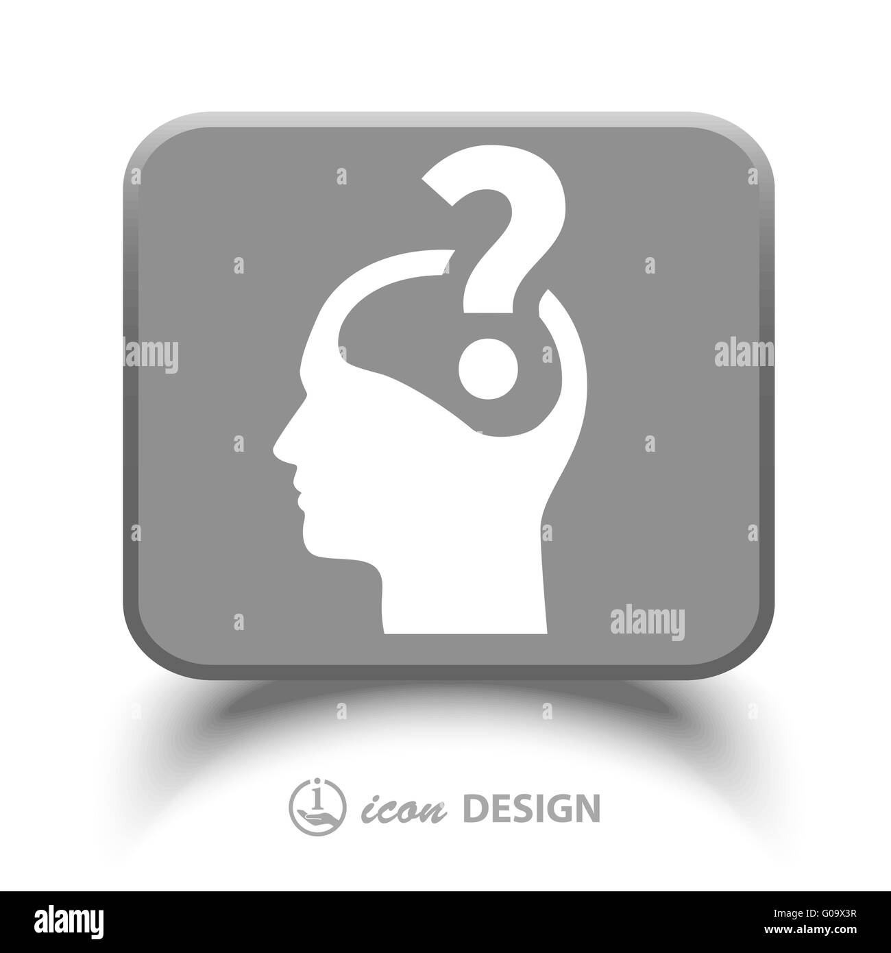 question mark and man icon Stock Vector Image & Art - Alamy