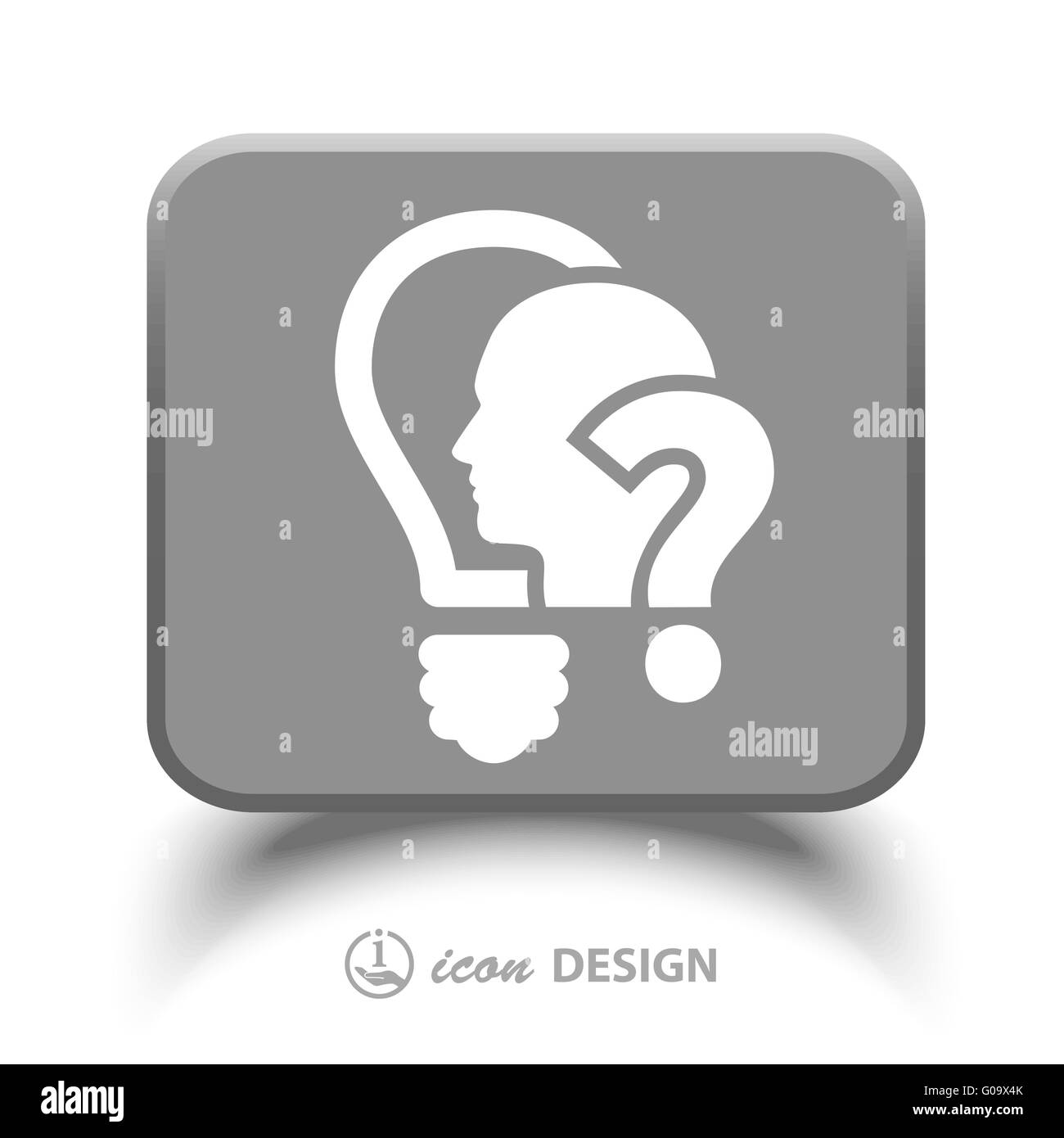 question mark and man icon Stock Vector Image & Art - Alamy