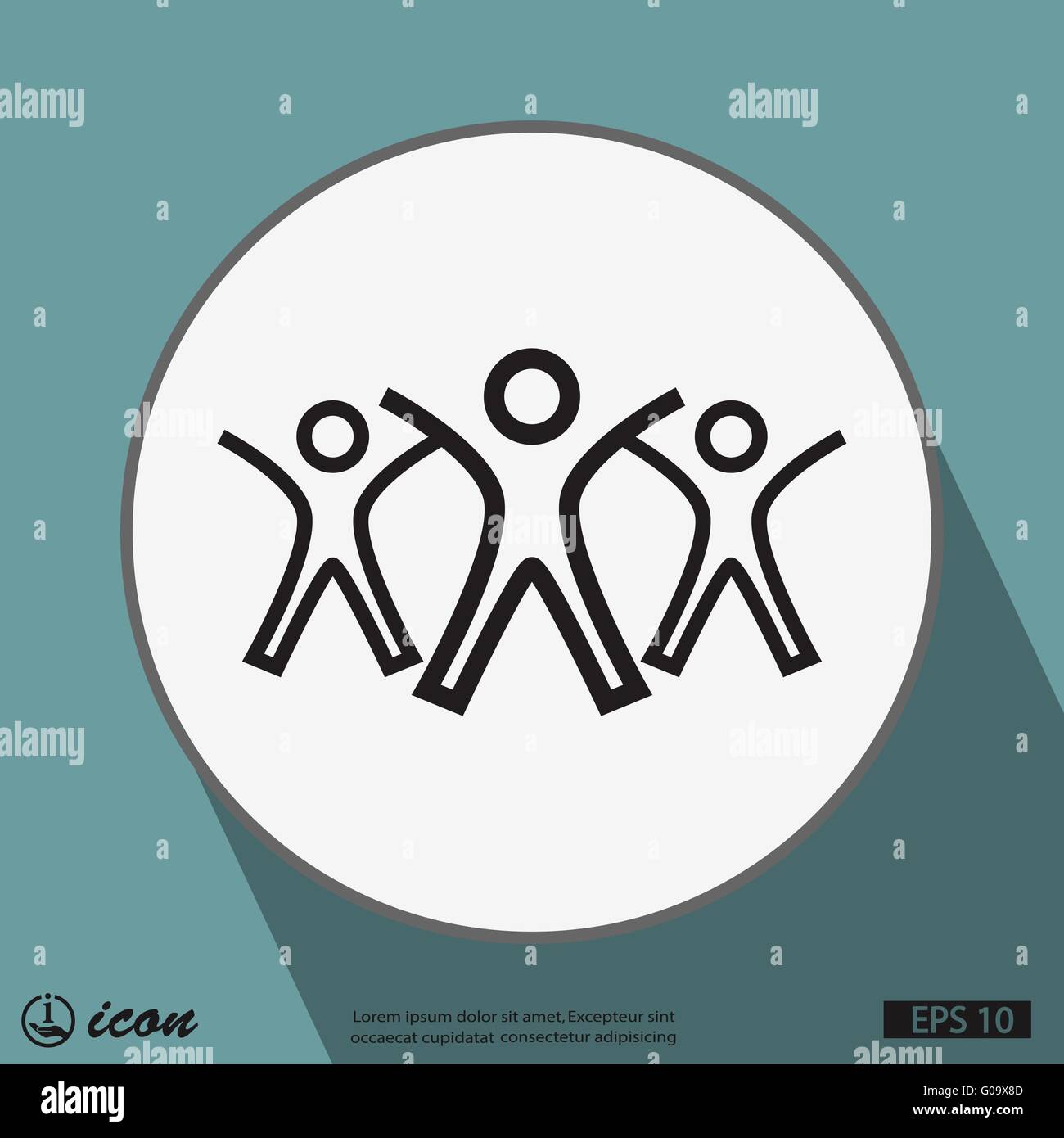 Success team icon Stock Vector Image & Art - Alamy