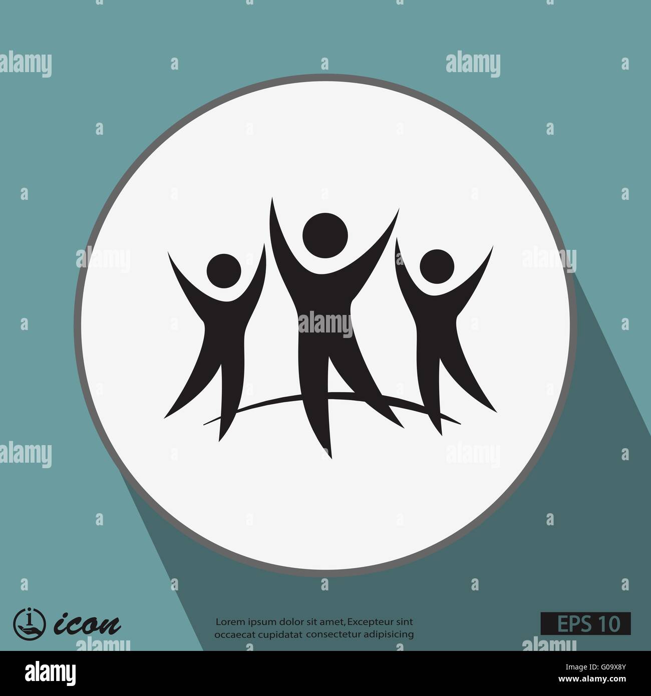 Success team icon Stock Vector Image & Art - Alamy