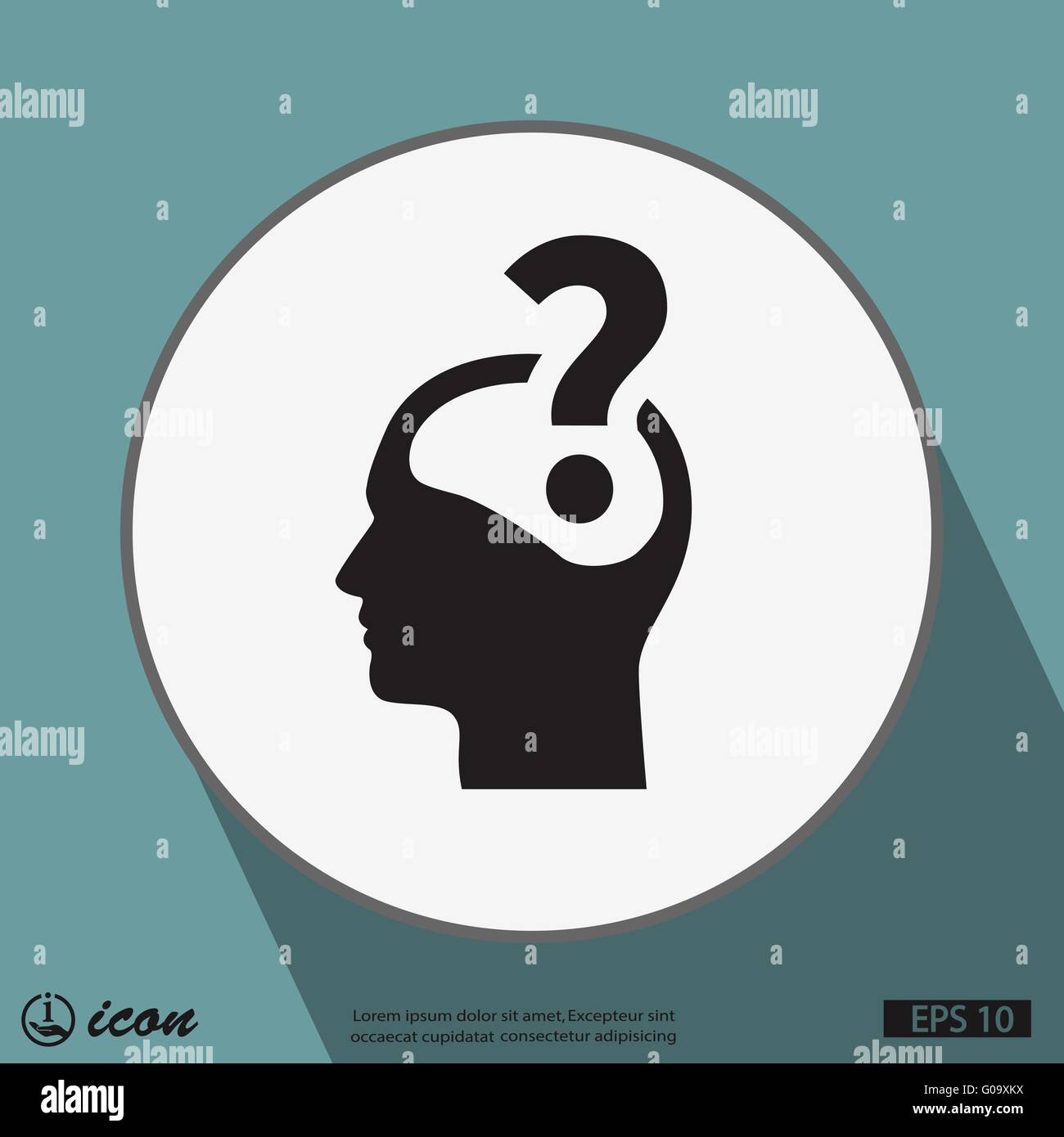 question mark and man icon Stock Vector Image & Art - Alamy