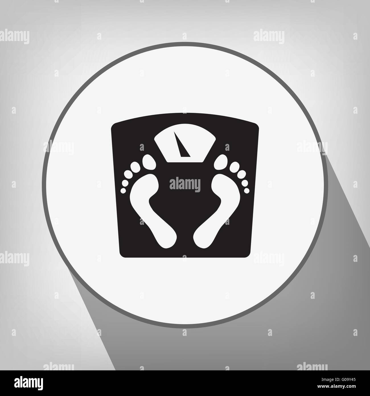 bathroom scale icon Stock Vector Image & Art - Alamy