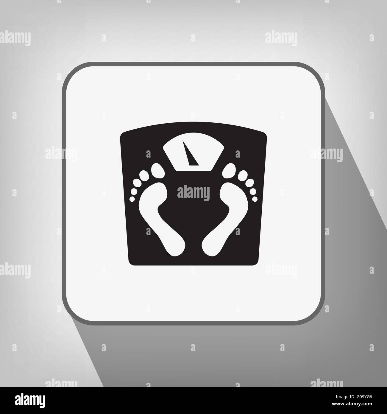 bathroom scale icon Stock Vector Image & Art - Alamy