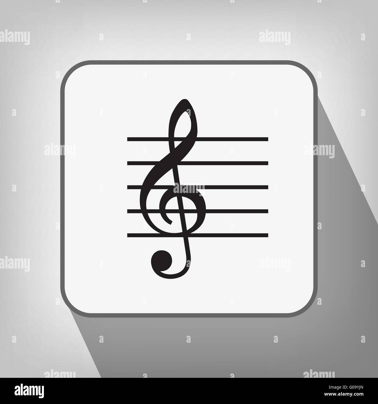 music key icon Stock Vector Image & Art - Alamy