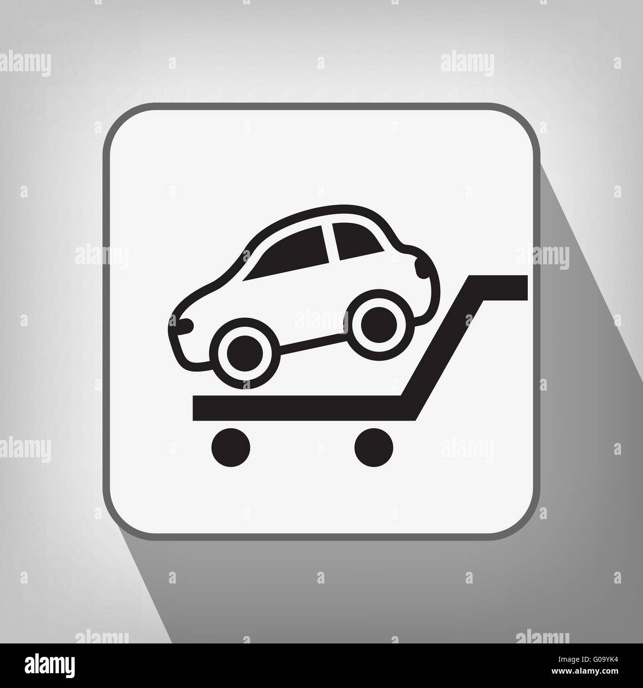 car in hand icon Stock Vector Image & Art - Alamy