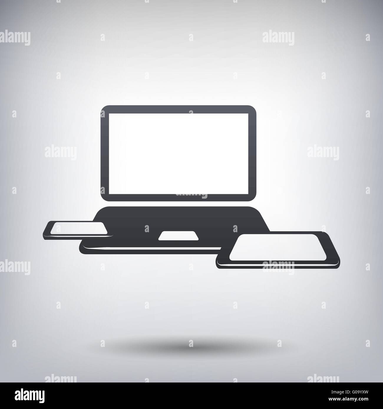 Pictograph of computer Stock Vector Image & Art - Alamy