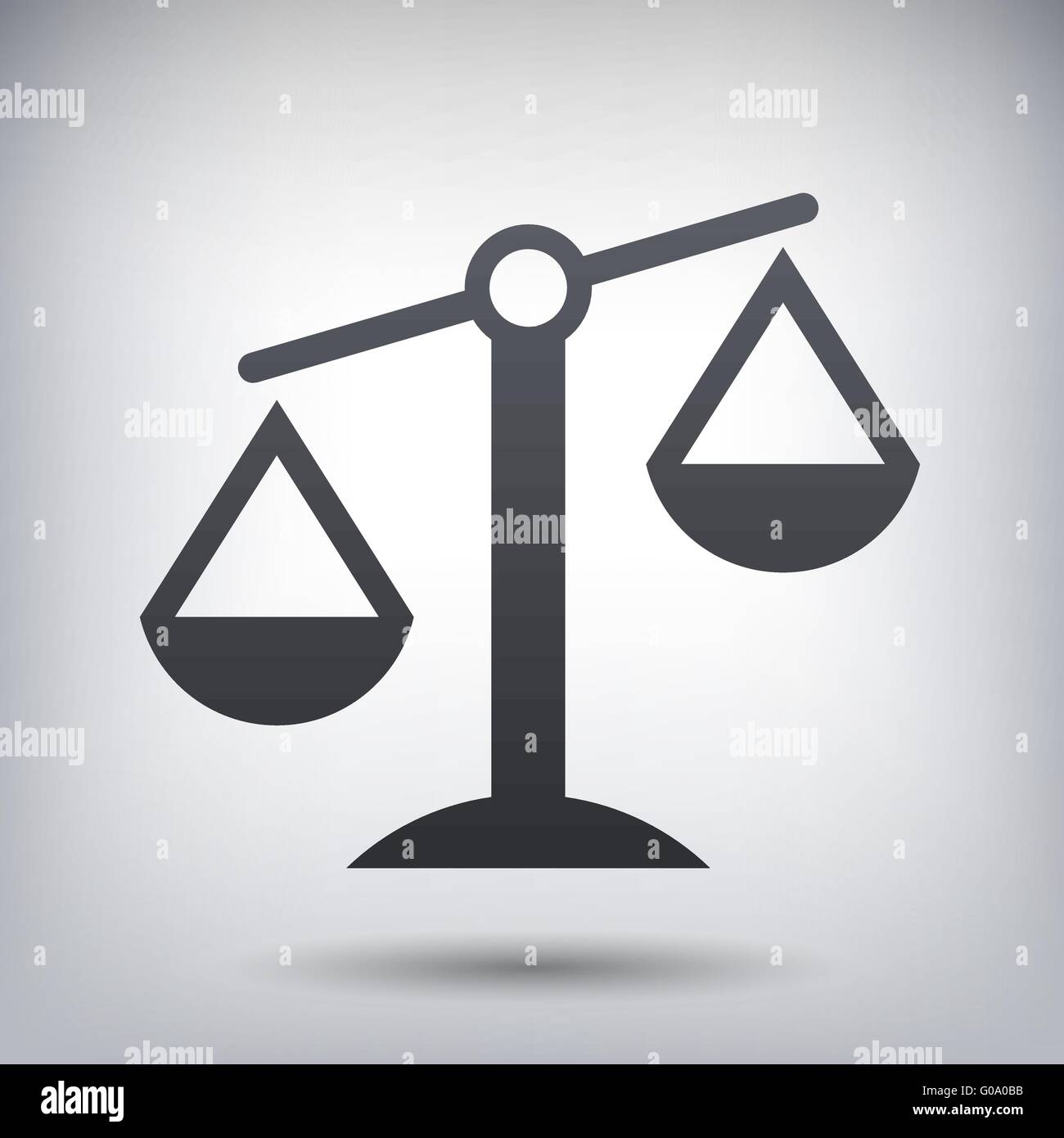 Pictograph of justice scales Stock Vector Image & Art - Alamy