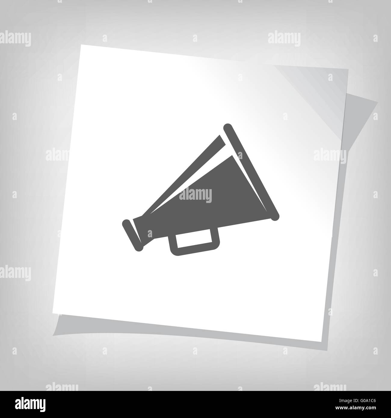 Holiday megaphone Stock Vector Images - Alamy