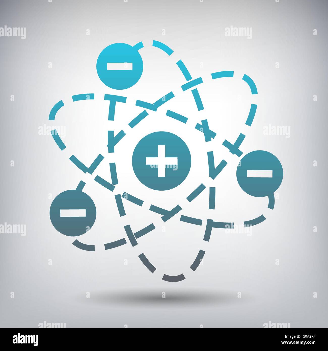 Pictograph of atom Stock Vector Image & Art - Alamy