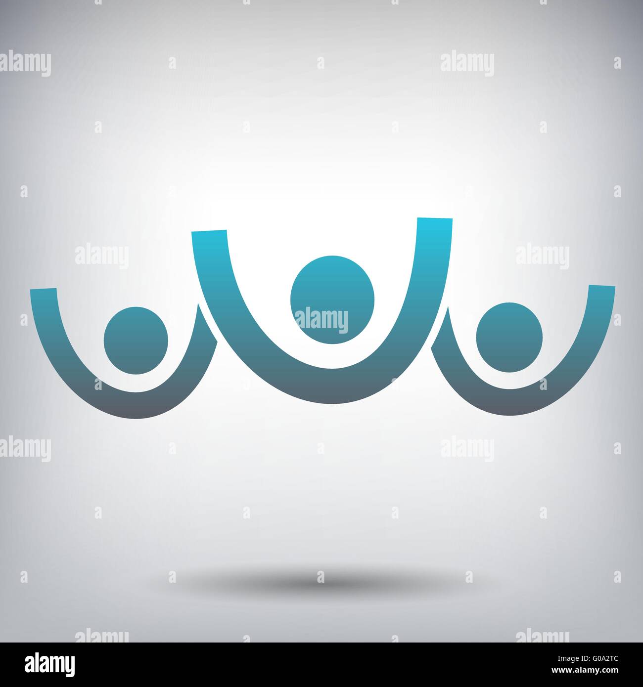 Pictograph of success team Stock Vector Image & Art - Alamy