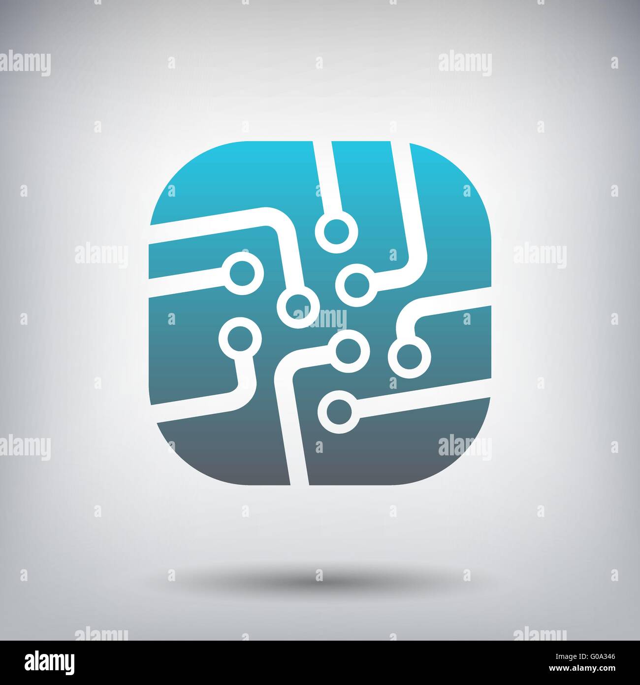 Pictograph of circuit board Stock Vector Image & Art - Alamy