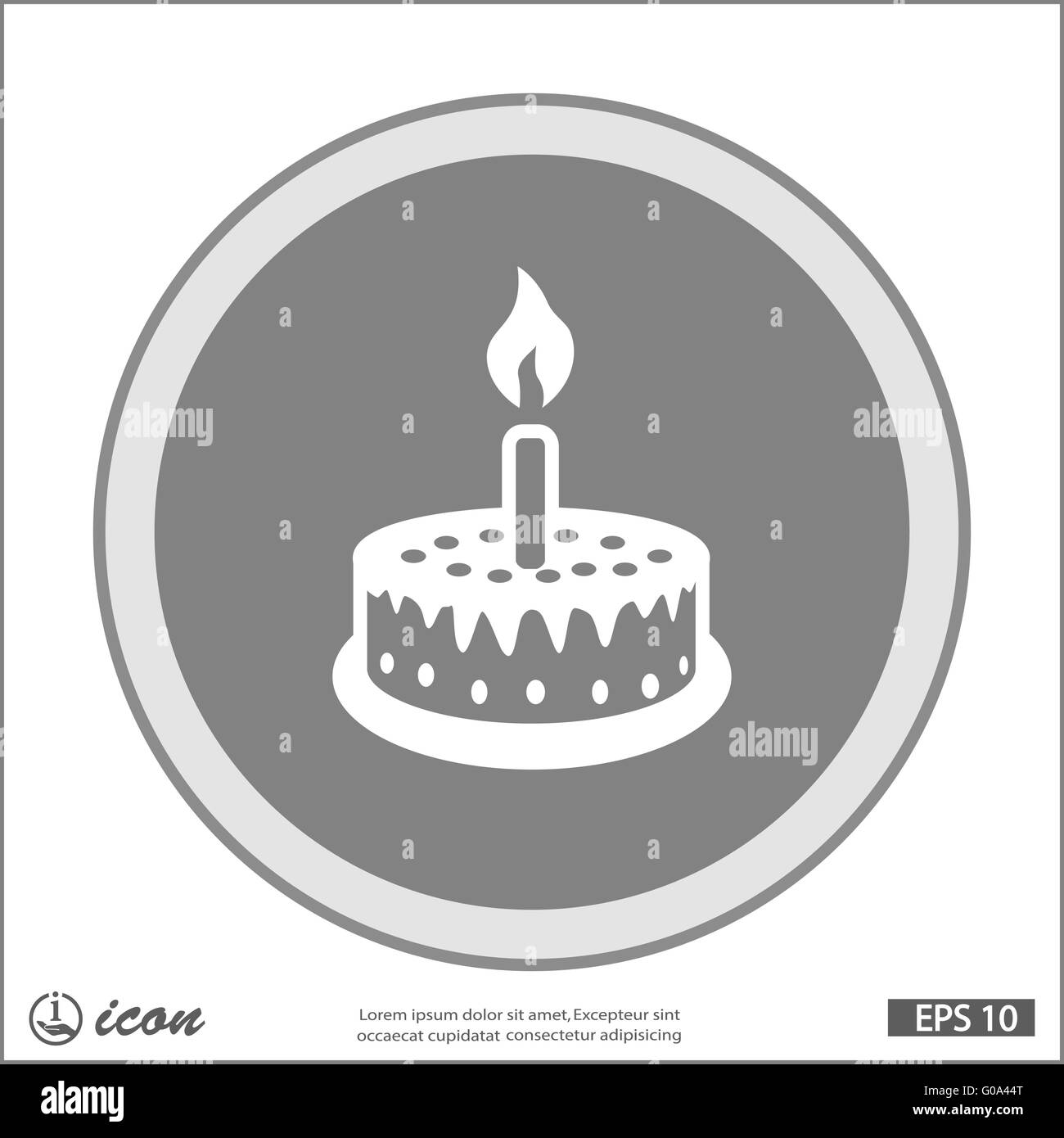cake icon Stock Vector Image & Art - Alamy