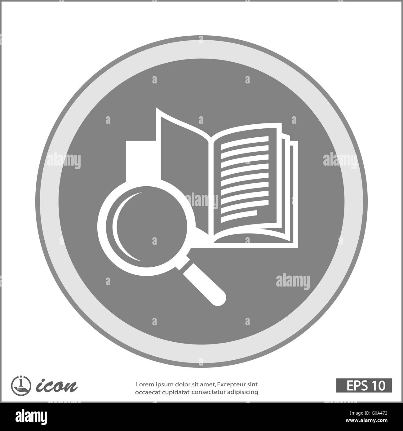 book icon Stock Vector Image & Art - Alamy