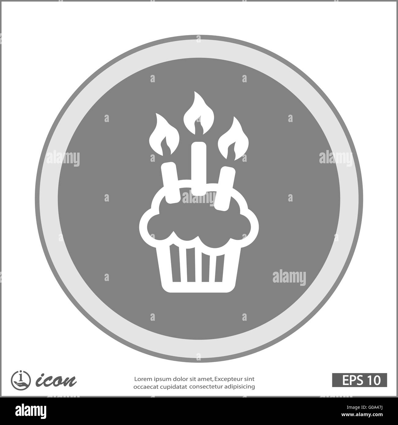 cake icon Stock Vector Image & Art - Alamy
