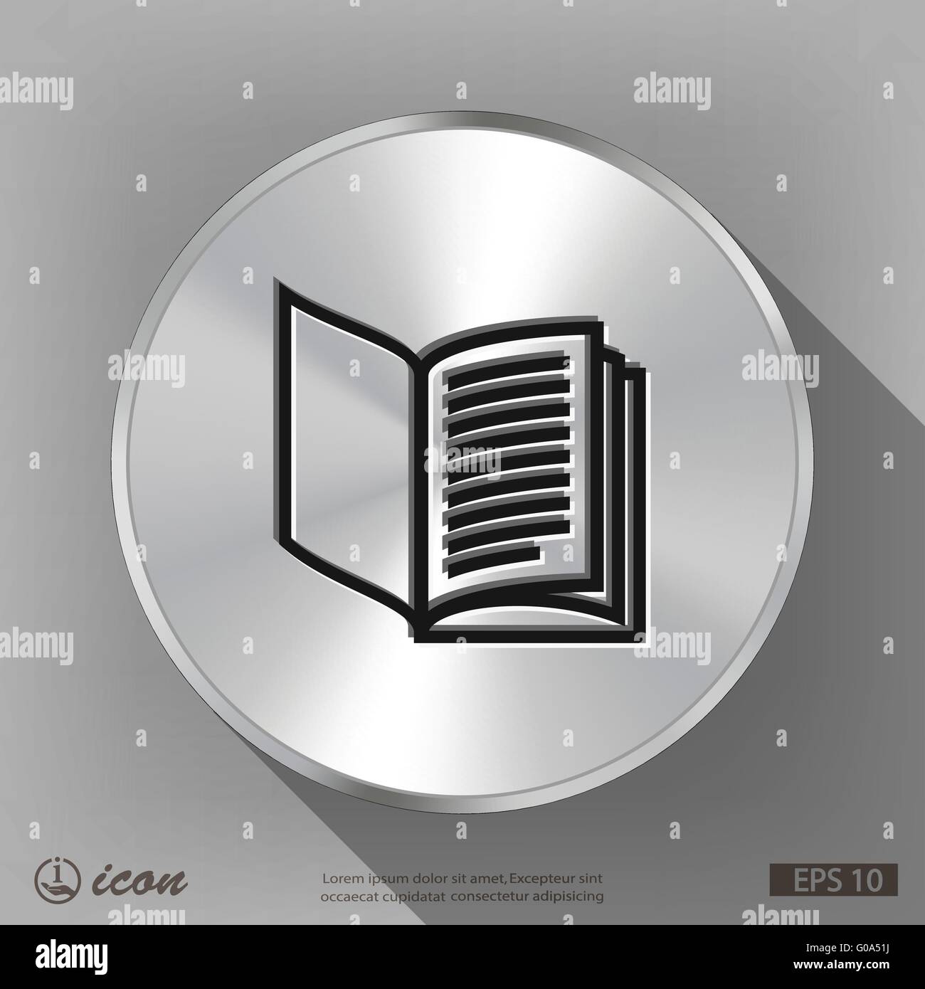 book icon Stock Vector Image & Art - Alamy