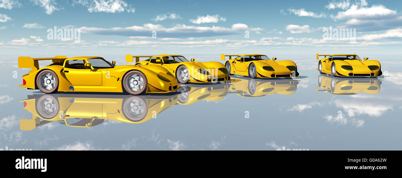 Beautiful Sports Cars Stock Photo - Alamy