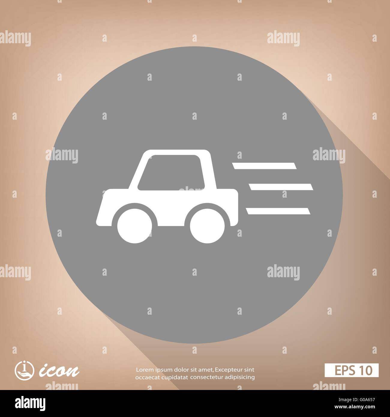 Pictograph of car Stock Vector Image & Art - Alamy