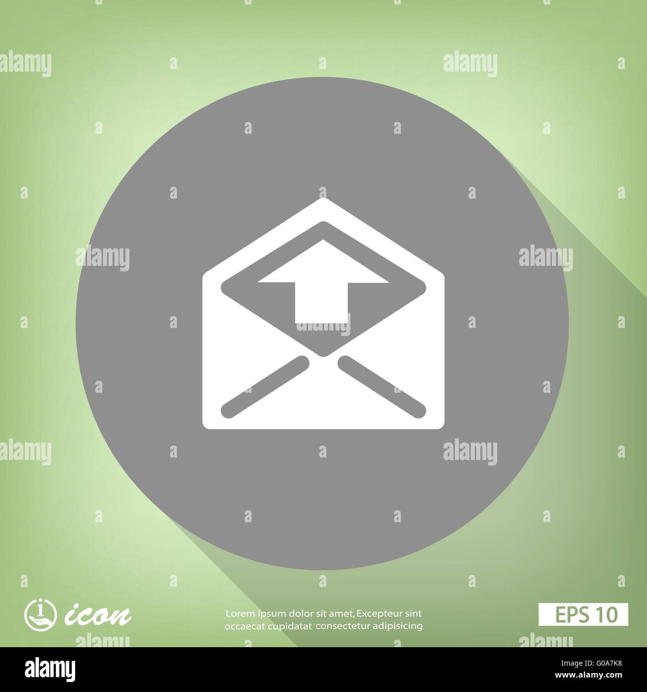 Pictograph of mail Stock Vector Image & Art - Alamy