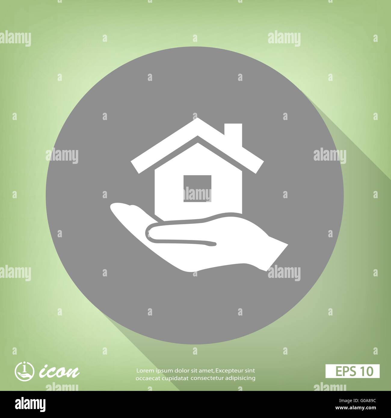 Pictograph of home Stock Vector Image & Art - Alamy