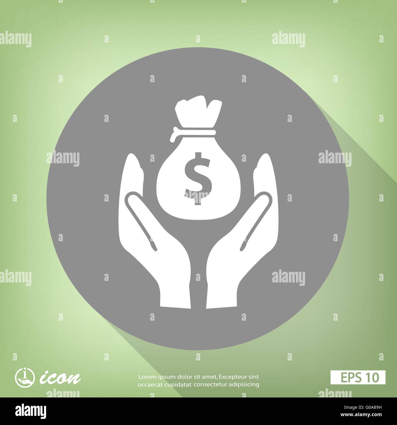 Pictograph of money Stock Vector Image & Art - Alamy