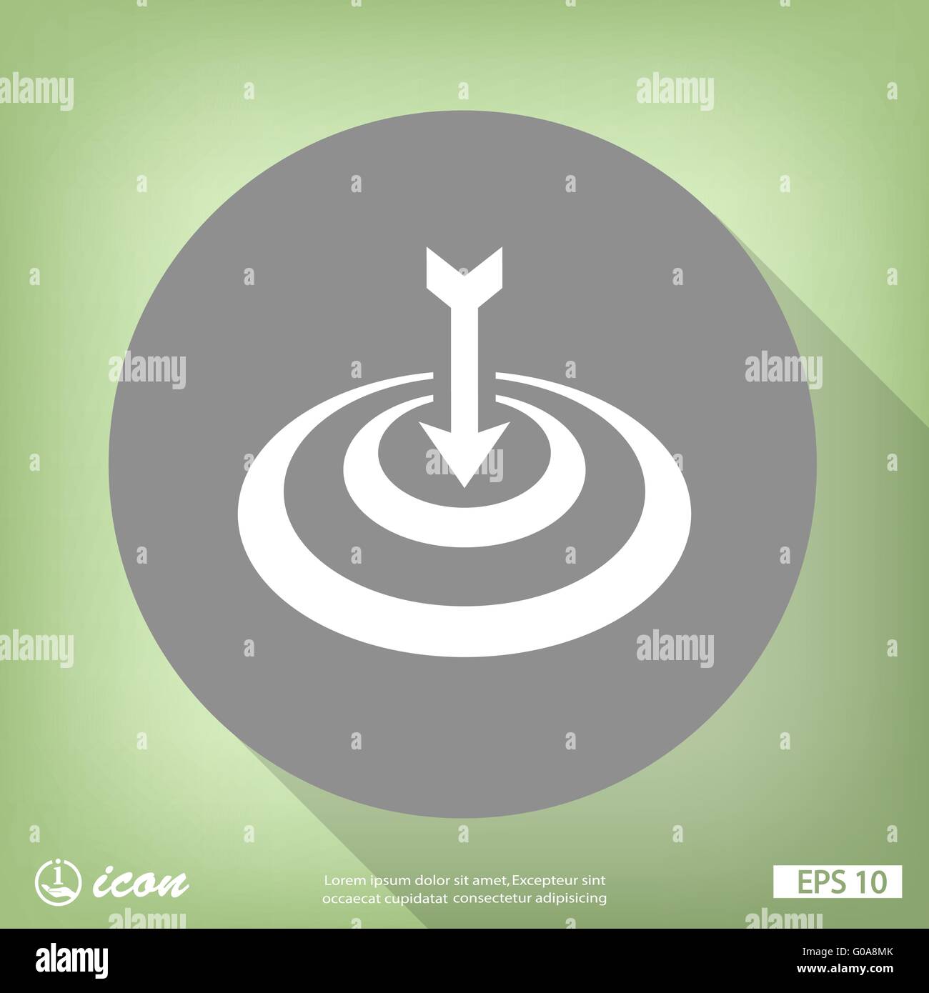 Pictograph of target Stock Vector Image & Art - Alamy