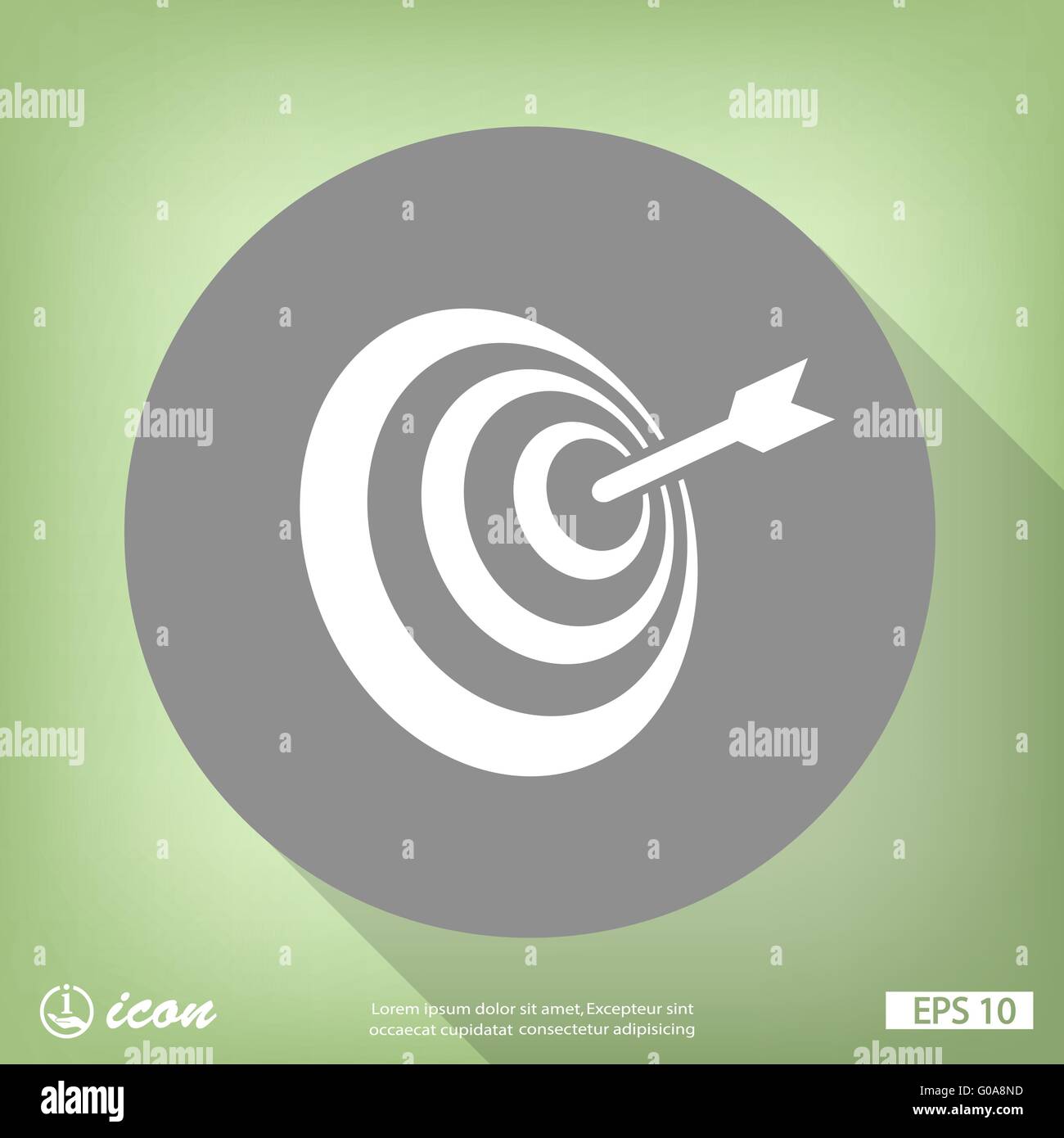 Pictograph of target Stock Vector Image & Art - Alamy