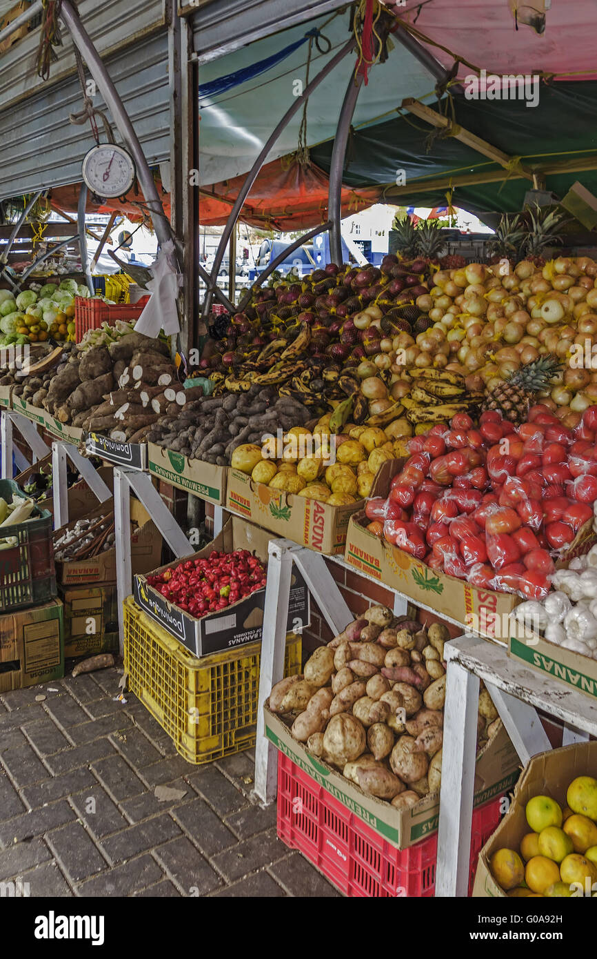 The Floating Market Curacao Dutch West Indies Stock Photo - Alamy