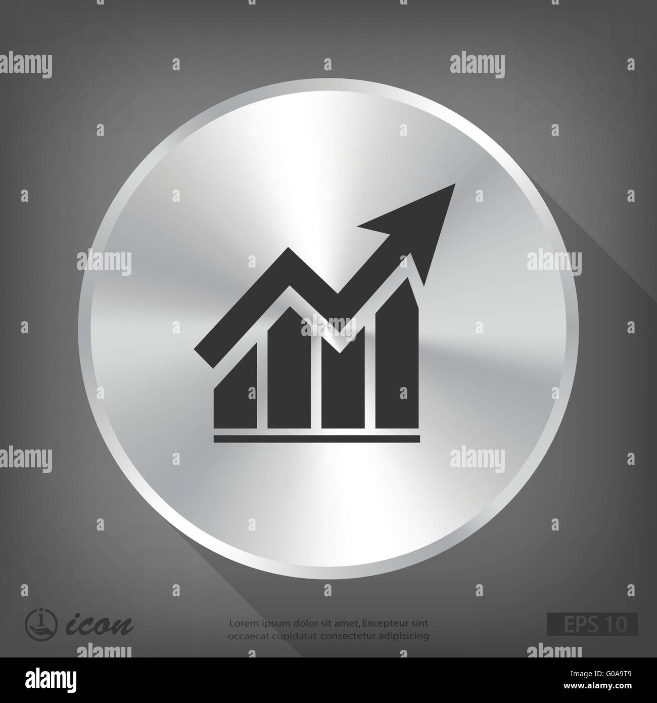 Pictograph of graph Stock Vector Image & Art - Alamy